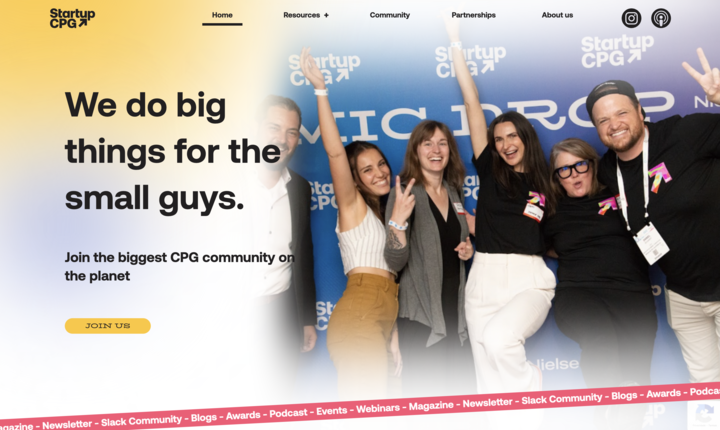 Startup CPG – The go-to community for CPG brands
