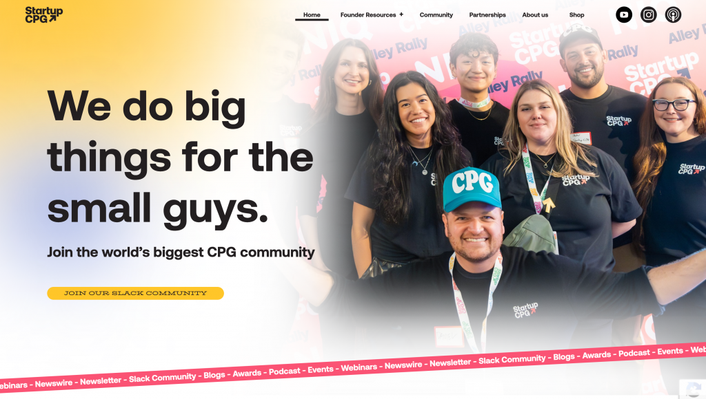 Startup CPG – The go-to community for CPG brands