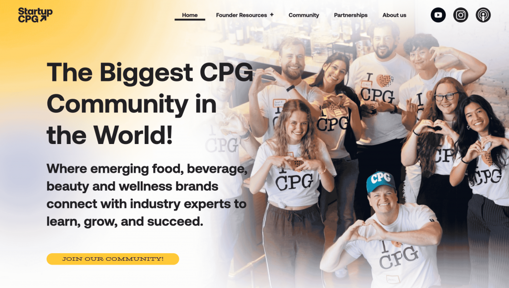 Startup CPG – The go-to community for CPG brands