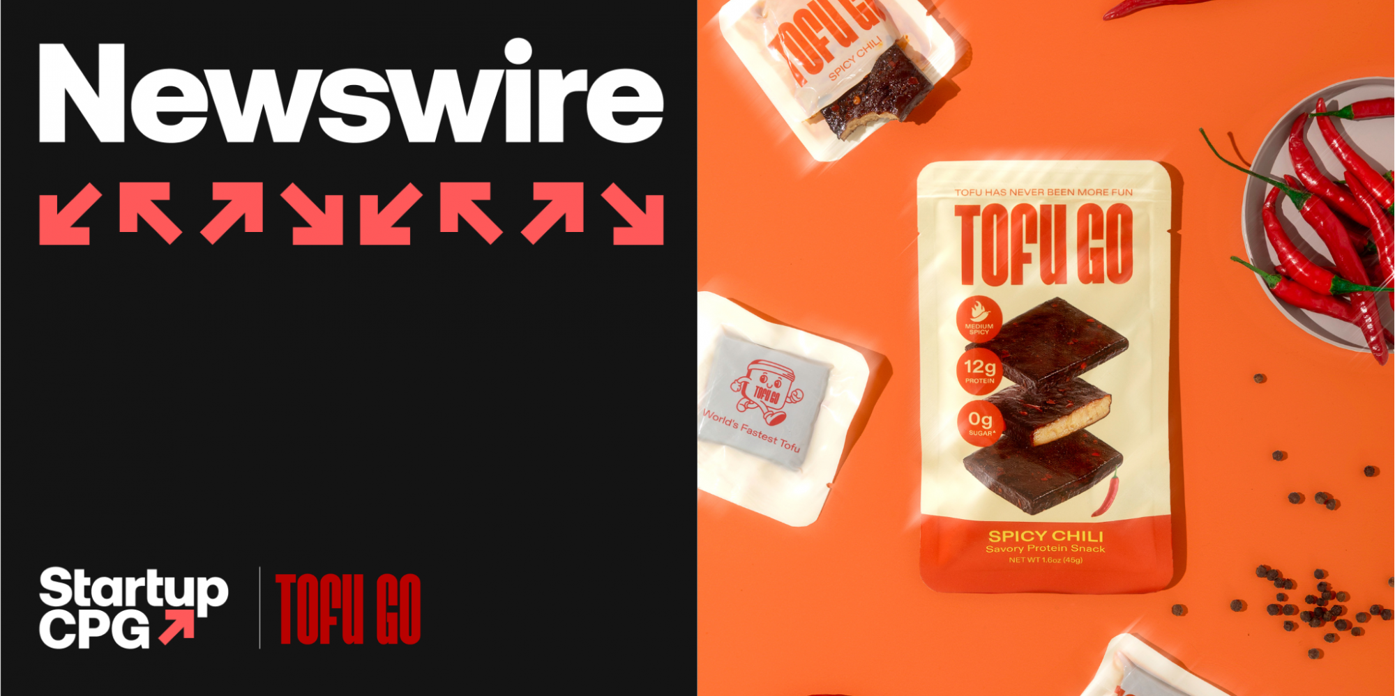 Startup CPG Newswire: TofuGo Launches the Savory Protein Bar the Snack ...